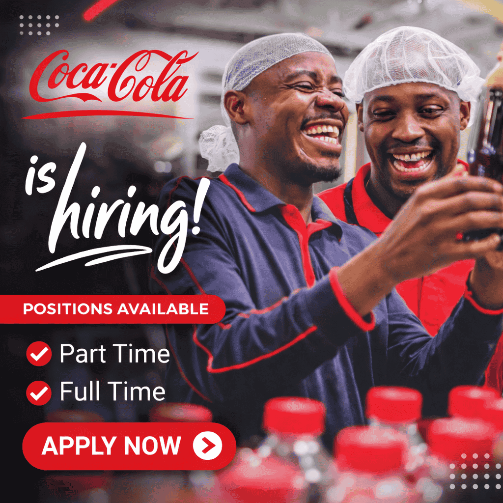 Coca-Cola Eastern Cape: No Experience Manufacturing Roles - May 2026