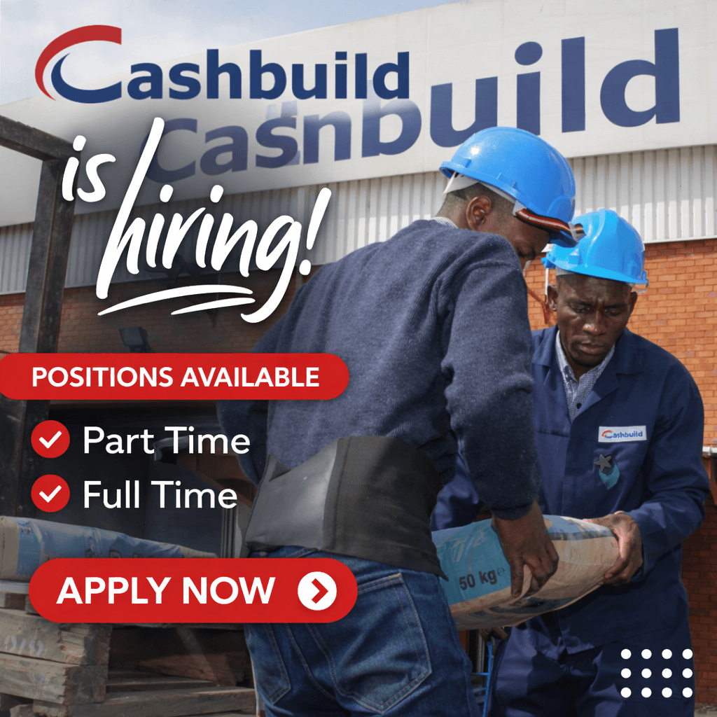 Cashbuild Gauteng Hiring Now - No Experience Necessary - June 2026